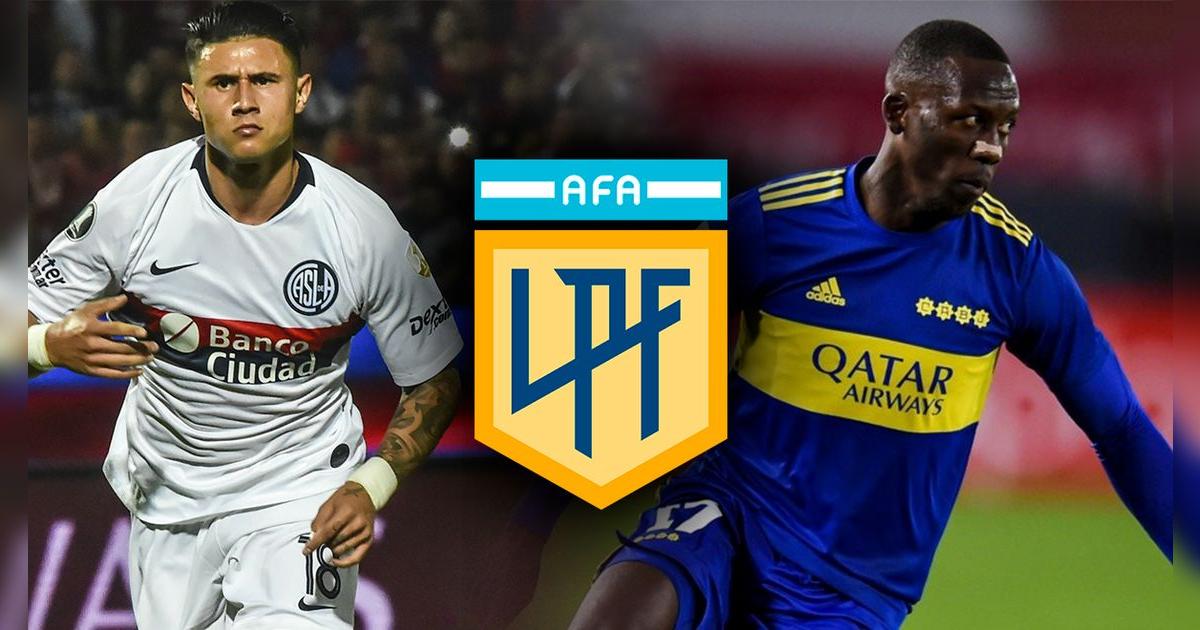 San Lorenzo venció por 2-1 a Boca Juniors en la Liga Profesional ...