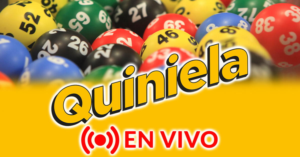 Quiniela Nacional Y Provincia En Vivo Entérate De Los Resultados De