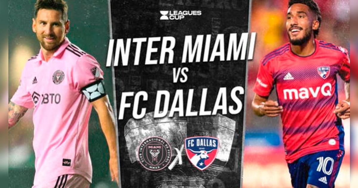 Inter Miami vs Dallas: resumen del partido por Leagues Cup