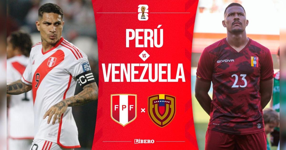 Perú vs. Venezuela EN VIVO por Eliminatorias 2026: transmisión del partido