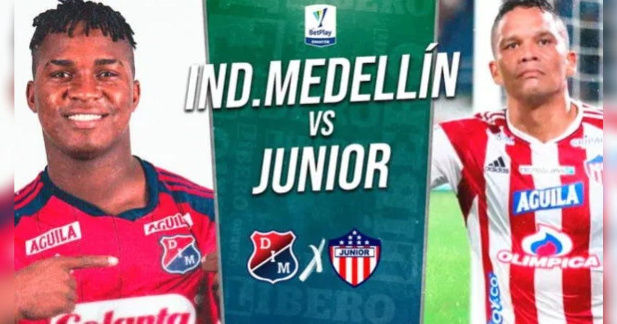 Medellín vs Junior EN VIVO ONLINE GRATIS: transmisión del partido