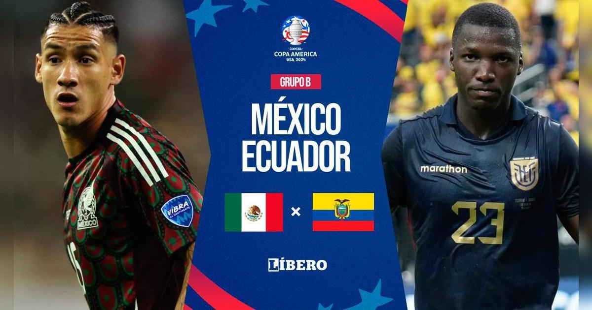 México vs Ecuador: resultado del partido por Copa América 2024