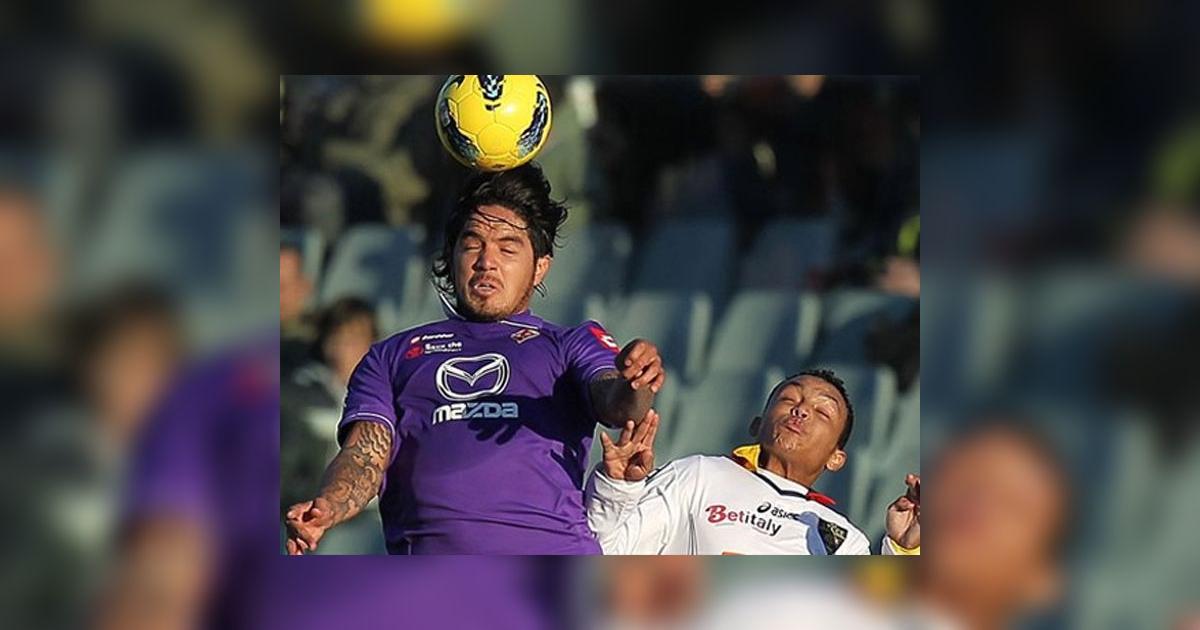 Vargas no la vio: La Fiorentina cayó 1-0 ante el modesto Lecce