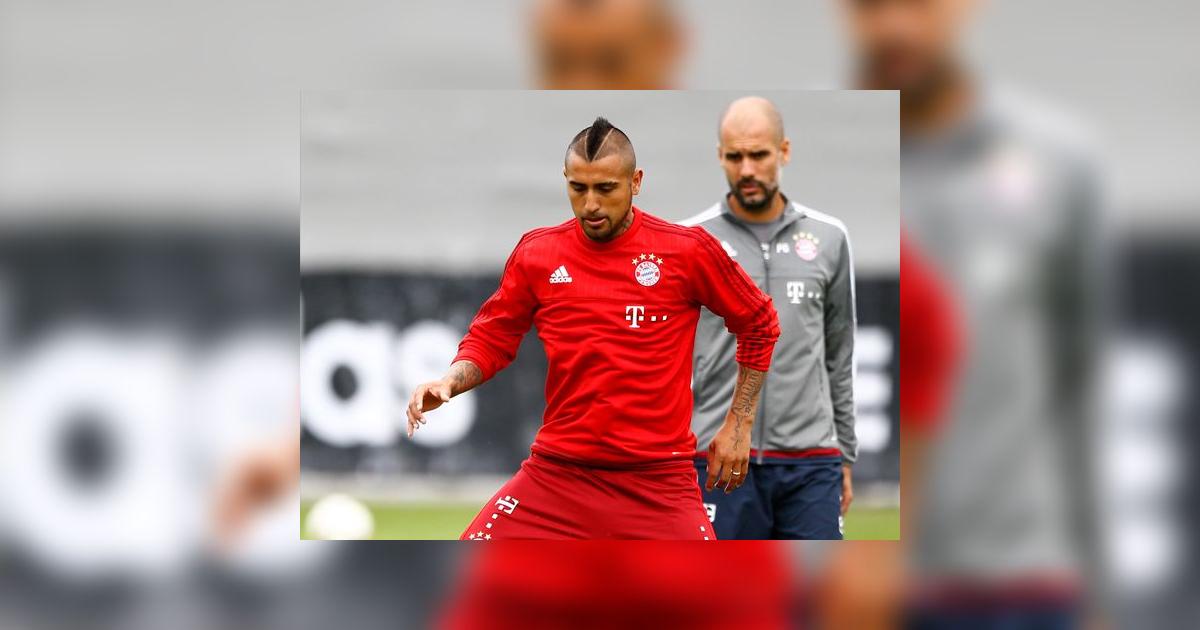 Arturo Vidal recibió el respaldo de Josep Guardiola ante supuesta ...