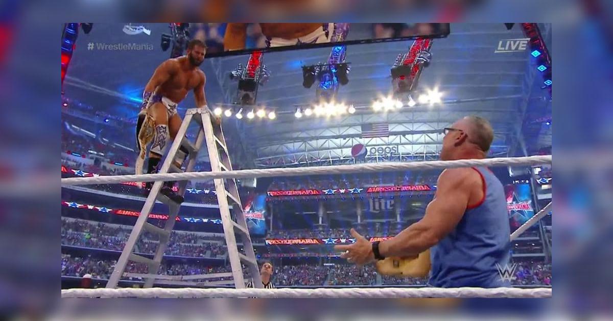 WWE WRESTLEMANIA 32: Zack Ryder es el nuevo campeòn intercontinental VIDEO