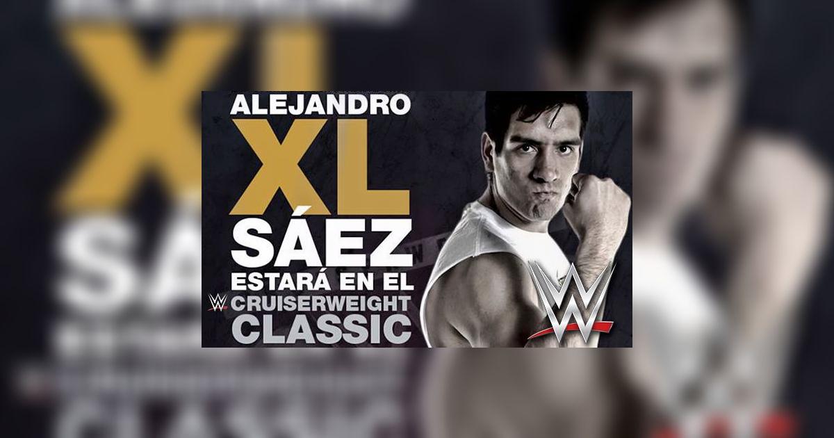 WWE: Luchador chileno Alejandro Saez participará el en Cruiserweight Classic