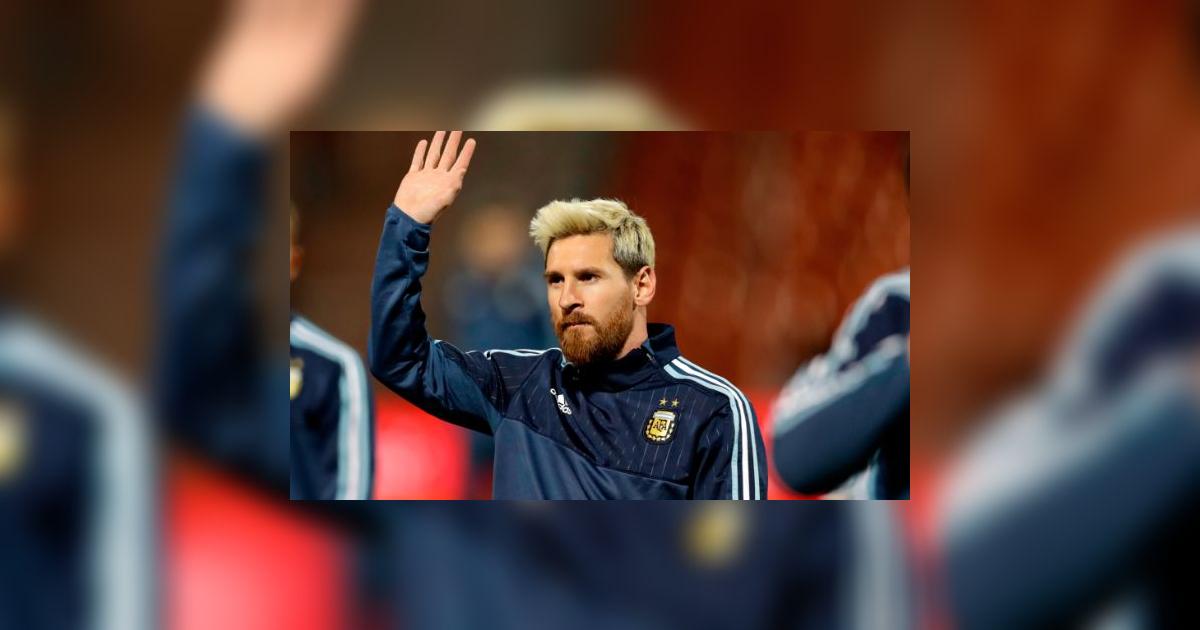 YouTube: Lionel Messi se tiñó el pelo de rubio porque le urgía “un ...