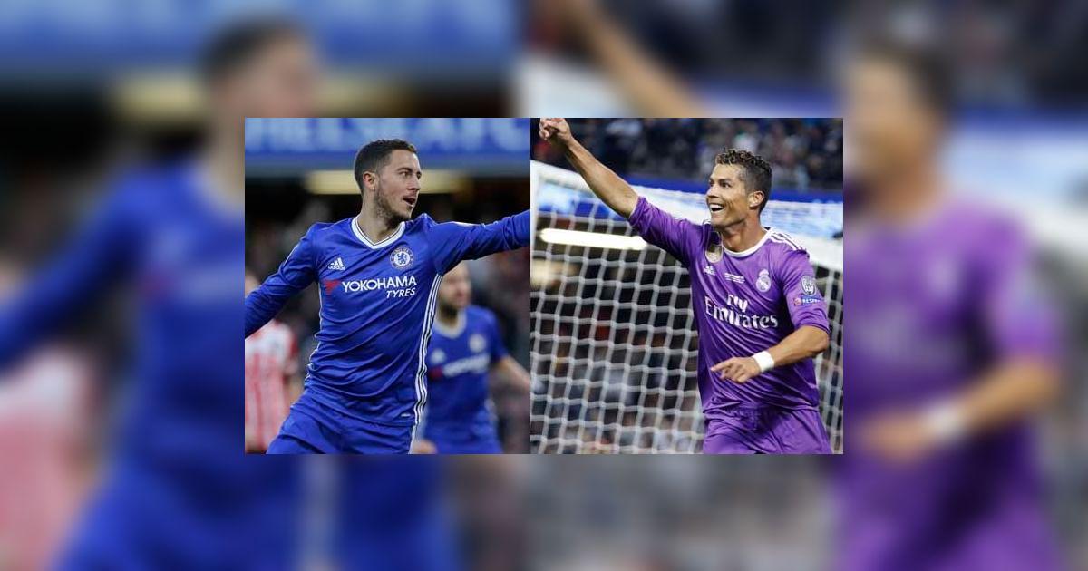 Chelsea insiste: ofrece a Eden Hazard a cambio de Cristiano Ronaldo