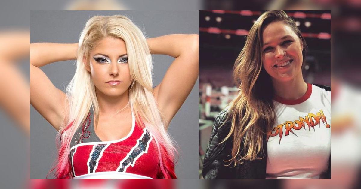 WWE: Ronda Rousey recibe sorpresivo elogio de Alexa Bliss, su rival en ...