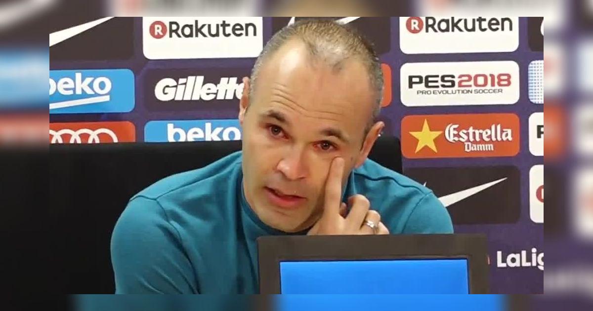 Andrés Iniesta confesó que sufrió depresión cuando jugaba por Barcelona