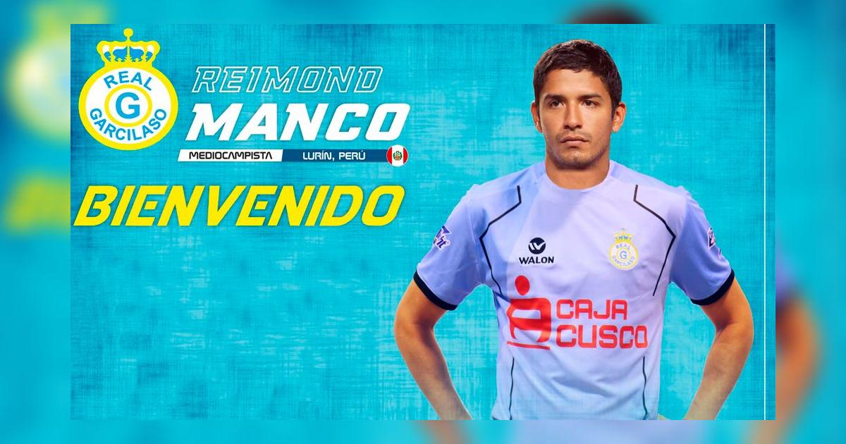 ¡Es oficial! Reimond Manco es nuevo futbolista de Real Garcilaso