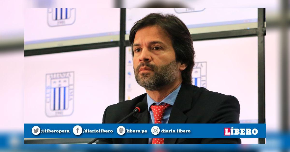 Benjamín Romero: "Seguimos trabajando en beneficio de Alianza Lima"