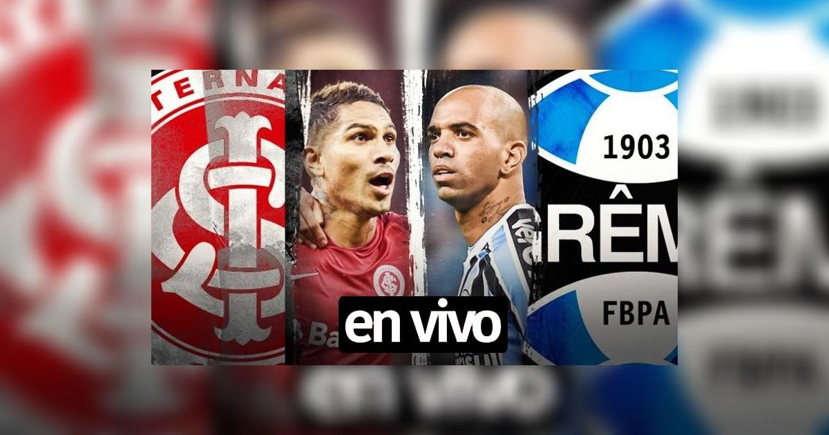 Inter vs. Gremio EN VIVO | Con Paolo Guerrero, clásico de Porto Alegre ...