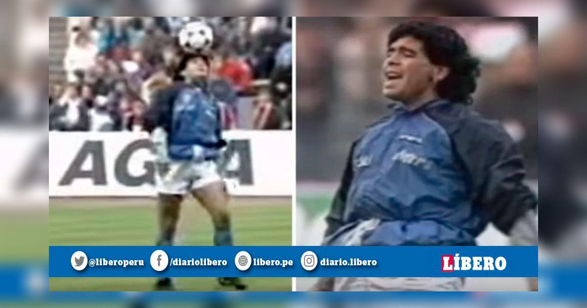 Se cumplen 30 años del famoso calentamiento de Diego Armando Maradona ...
