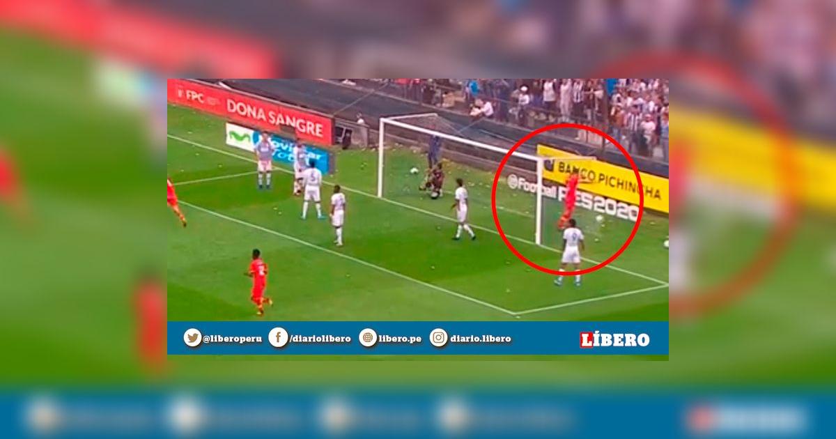 Koichi Aparicio y su reacción en el gol de Sport Huancayo vs Alianza ...