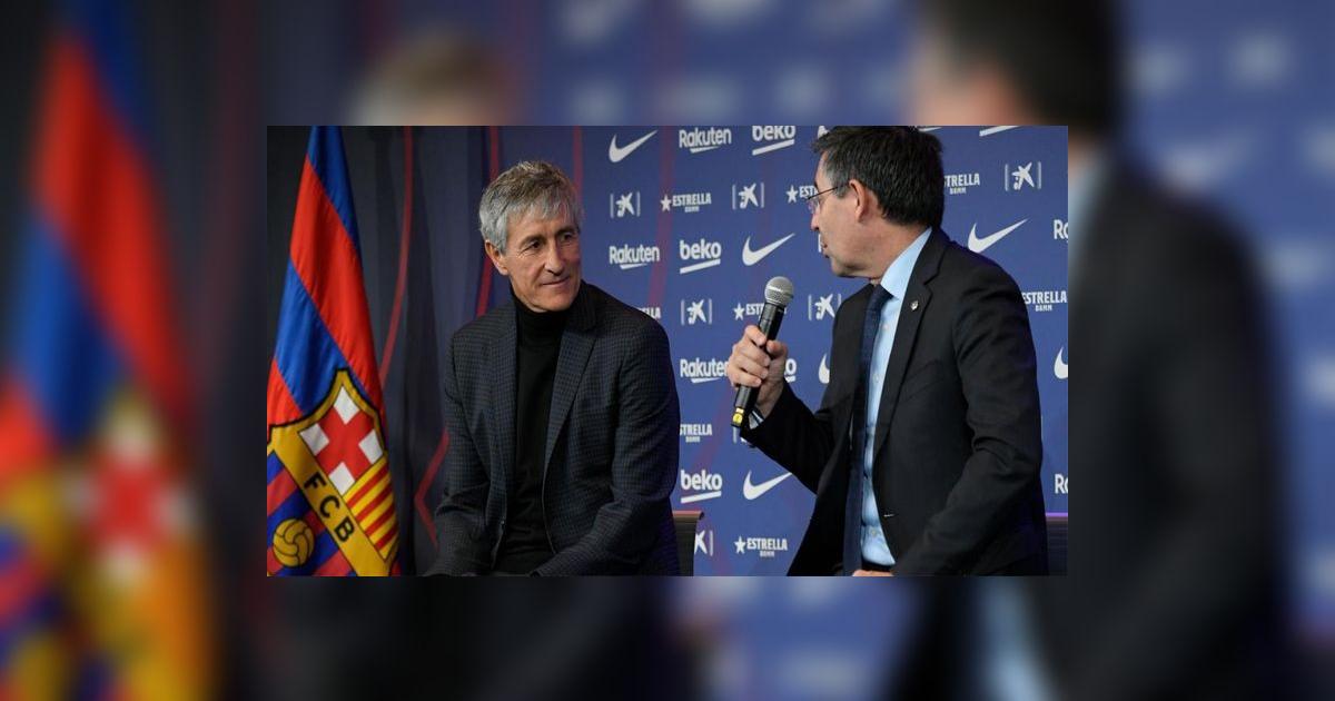Quique Setién pone nota al Barcelona: "Creo que ha sido un notable"