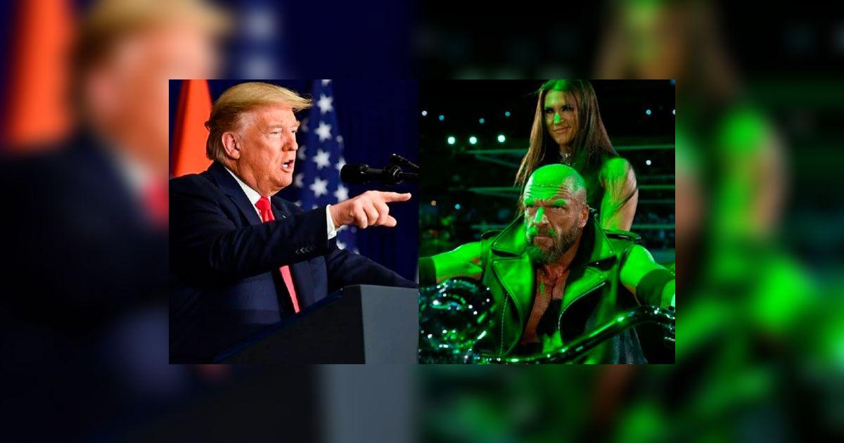 Donald Trump saludó a Triple H por sus 25 años en la lucha libre: "Eres ...