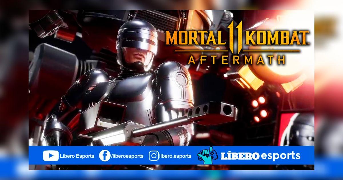 Mortal Kombat 11 Aftermath: RoboCop y sus Fatalities [VIDEO]