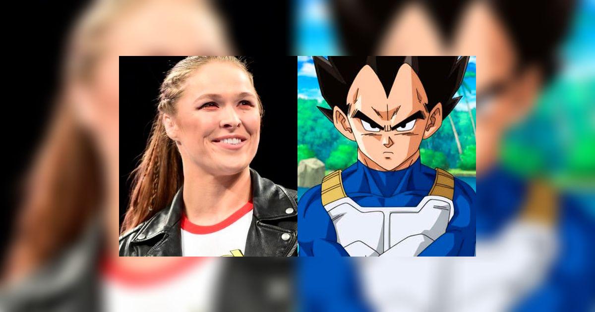 Dragon Ball: Ronda Rousey elige a Vegeta como el mejor personaje del anime
