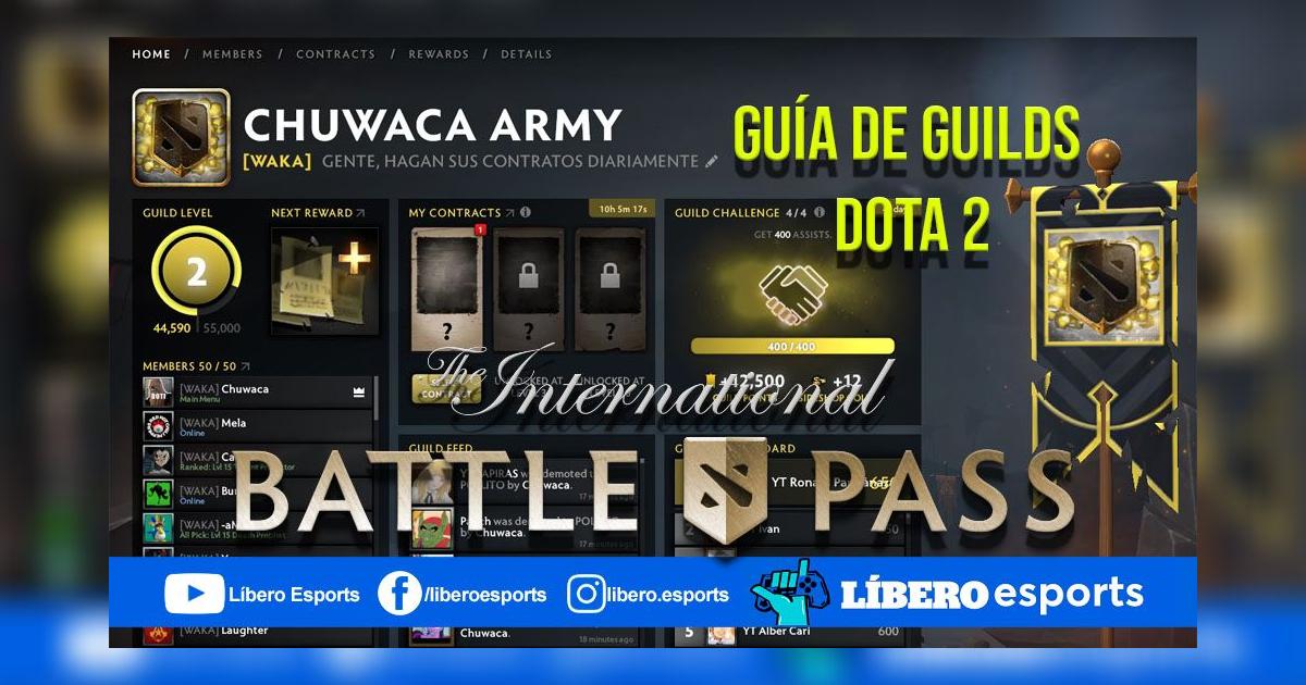 Dota 2 Guía: Cómo funcionan los Guilds y crear uno nuevo en el Battle ...