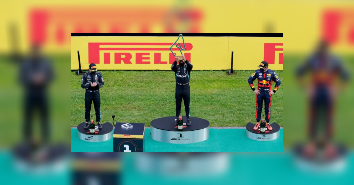 Innovación en Fórmula 1: robots entregaron premios a ganadores para ...