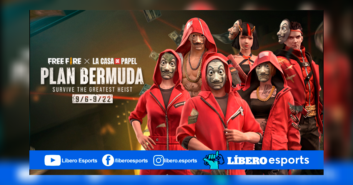 Free Fire: Evento de La Casa de Papel se lanza hoy! [FOTOS]