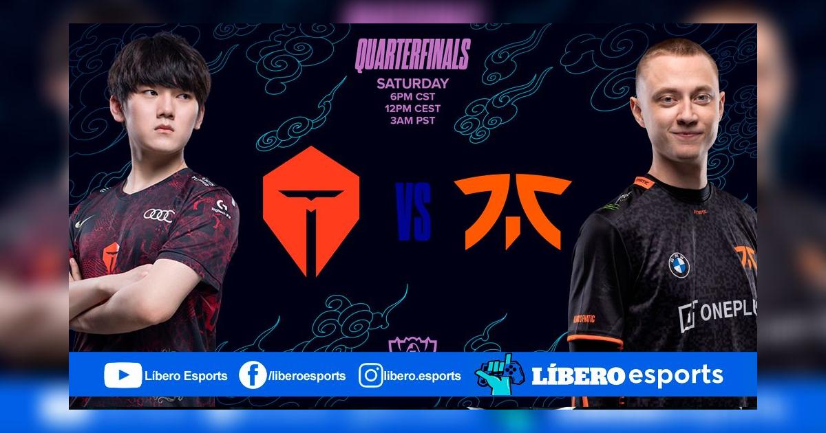 League of Legends: Fnatic se enfrenta a Top Esports por un cupo en la ...