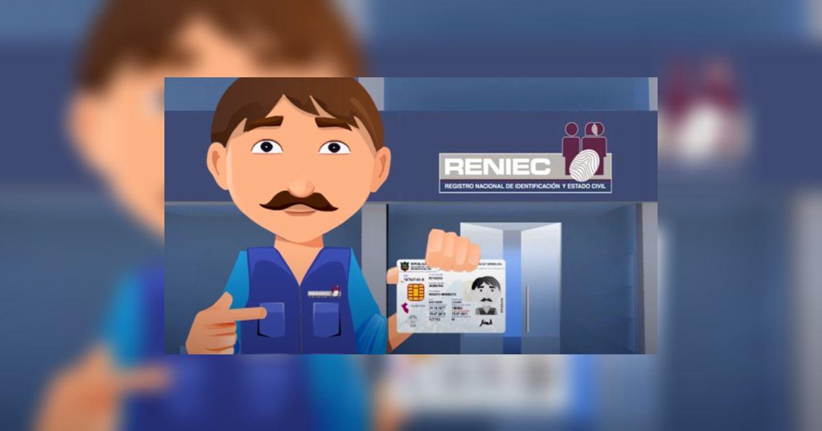 Consulta los pasos para tramitar tu DNI electrónico en el Reniec