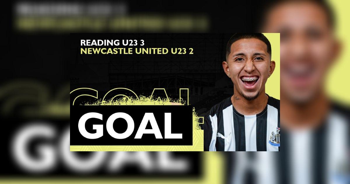 Rodrigo Vilca convirtió su primer gol con el Newcastle United Sub-23 de ...