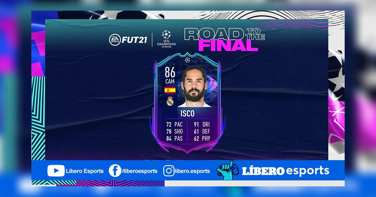 FIFA 21: Isco Road to the Final UCL, disponible en SBC - FOTO