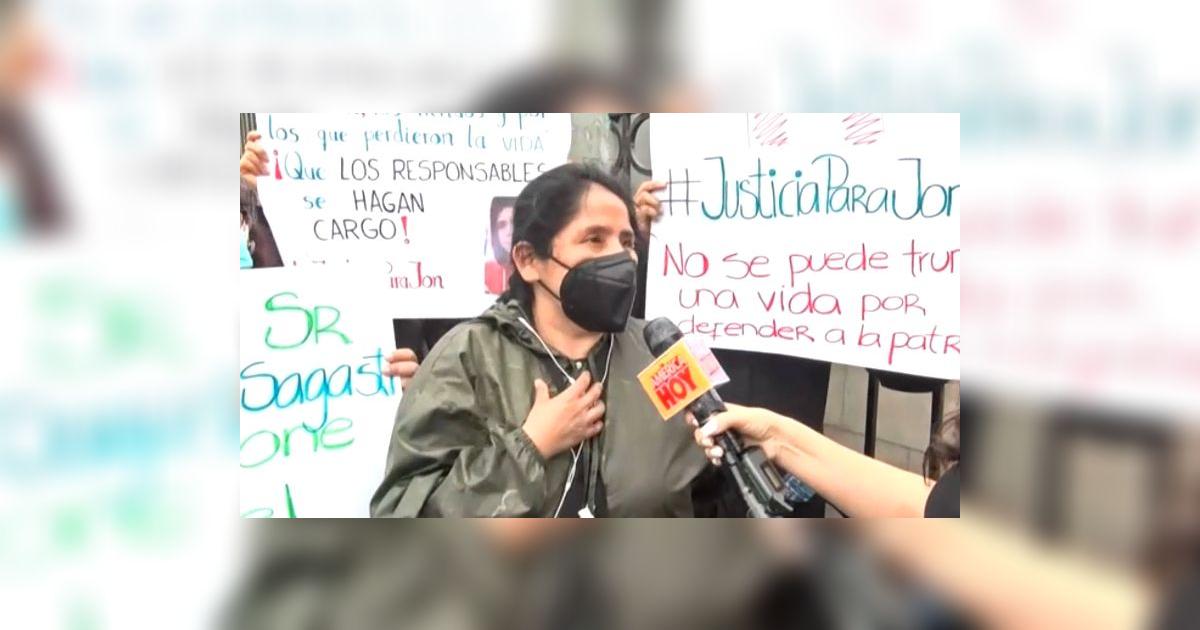 Mamá de Jon Cordero: "Las lágrimas se le caen y me dice: 'no pensé en ...