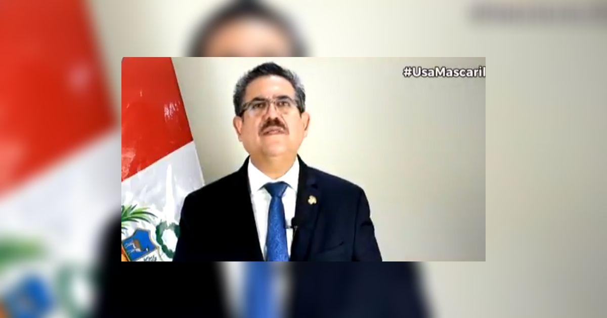 Golpista Manuel Merino solicita que el Partido Morado se retire de la ...