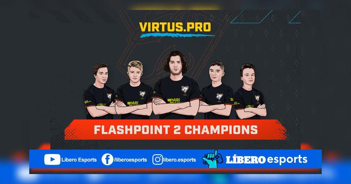 Counter-Strike: ¡Virtus.pro vuelve a la cima! Campeones de Flashpoint Season 2