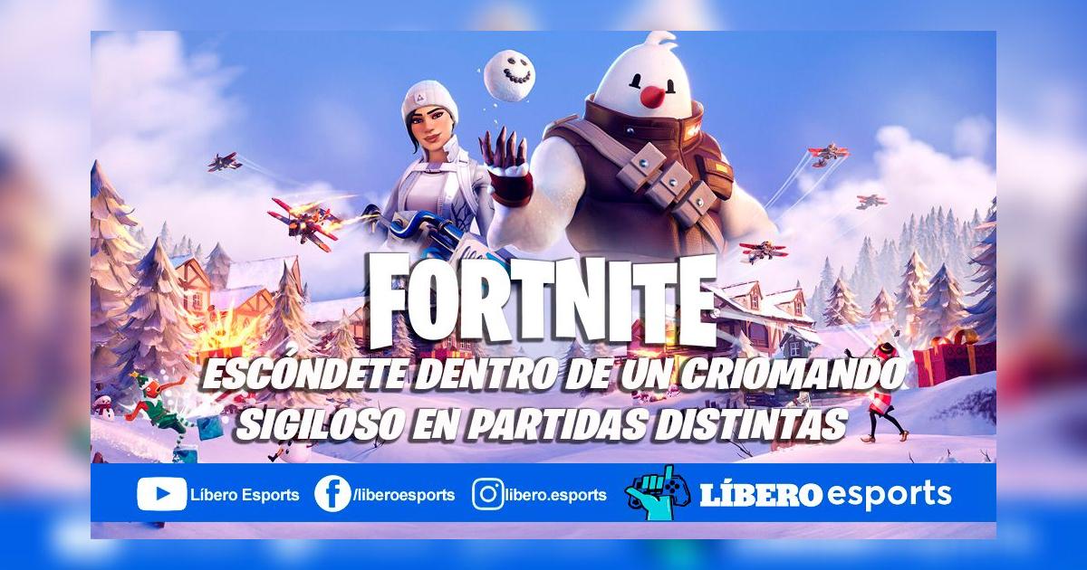 Fortnite: escóndete dentro de un Criomando sigiloso en partidas distintas