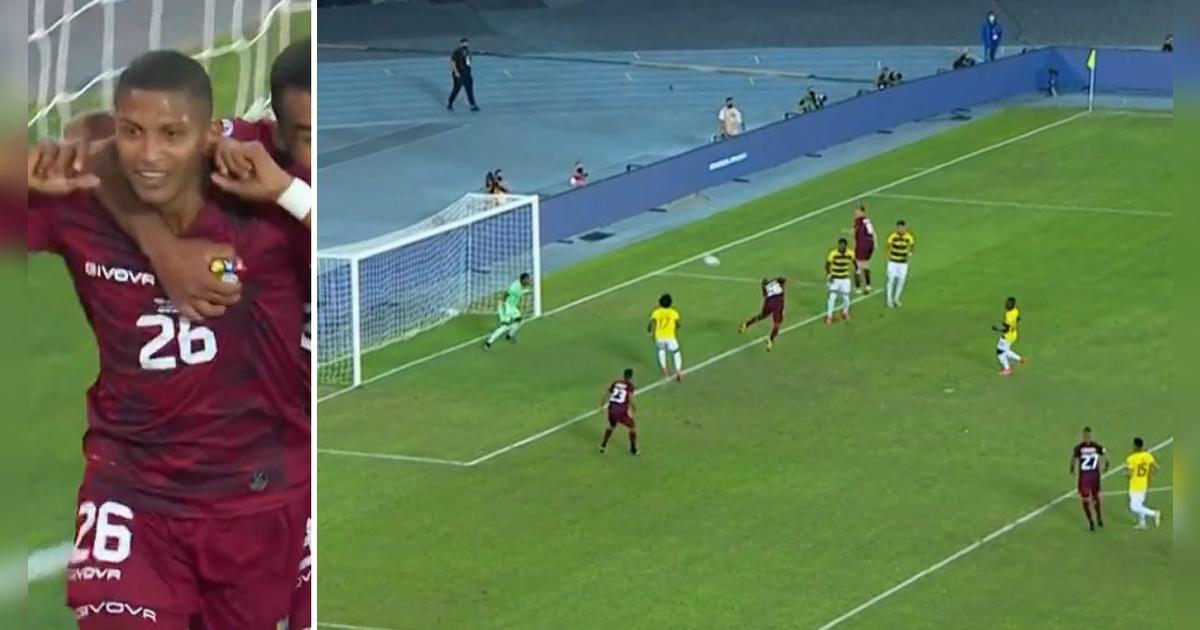 Ecuador vs Venezuela: Edson Castillo anotó el 1-1 de la 'Vinotinto' - VIDEO
