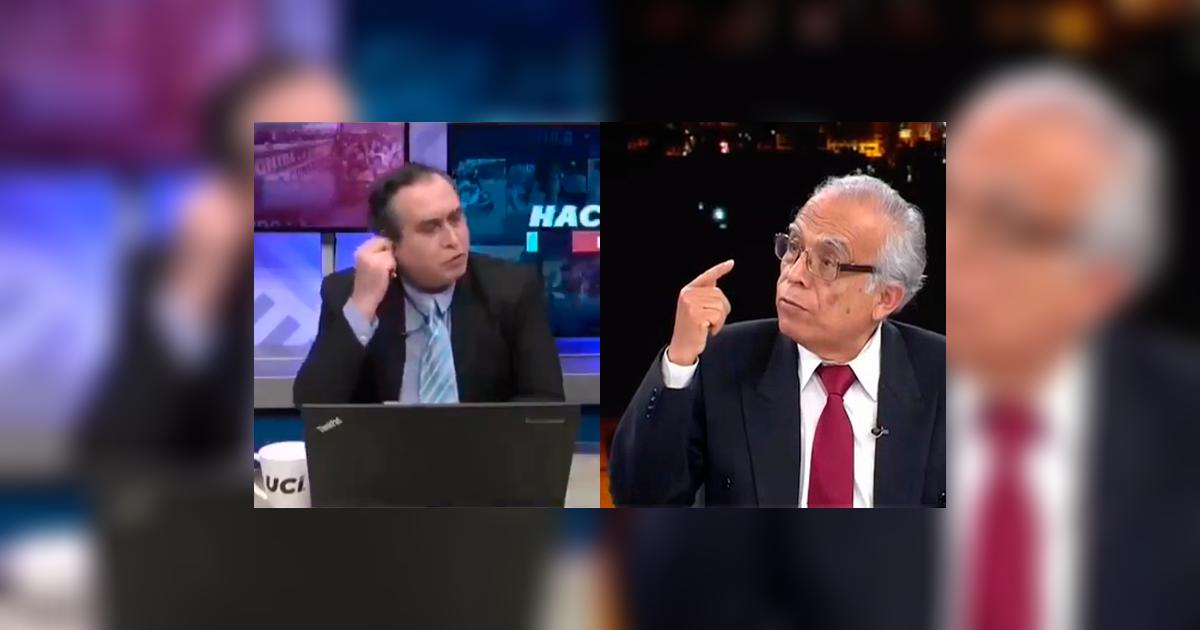 Aníbal Torres encara a Mario Bryce: "A mí no me vas a atarantar ...