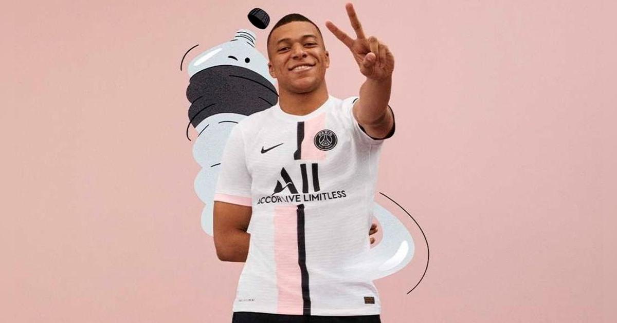 ¿Se queda? Kylian Mbappé fue imagen en presentación de nueva camiseta ...