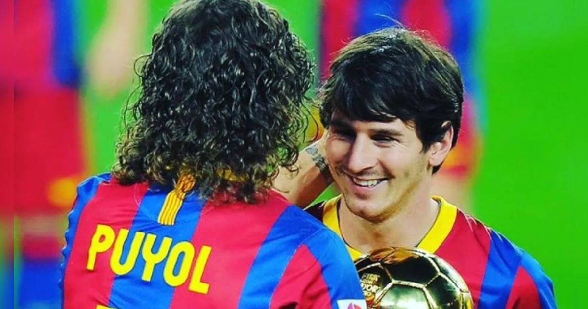 Puyol se despidió de Lionel Messi: "Muchas gracias por todo"