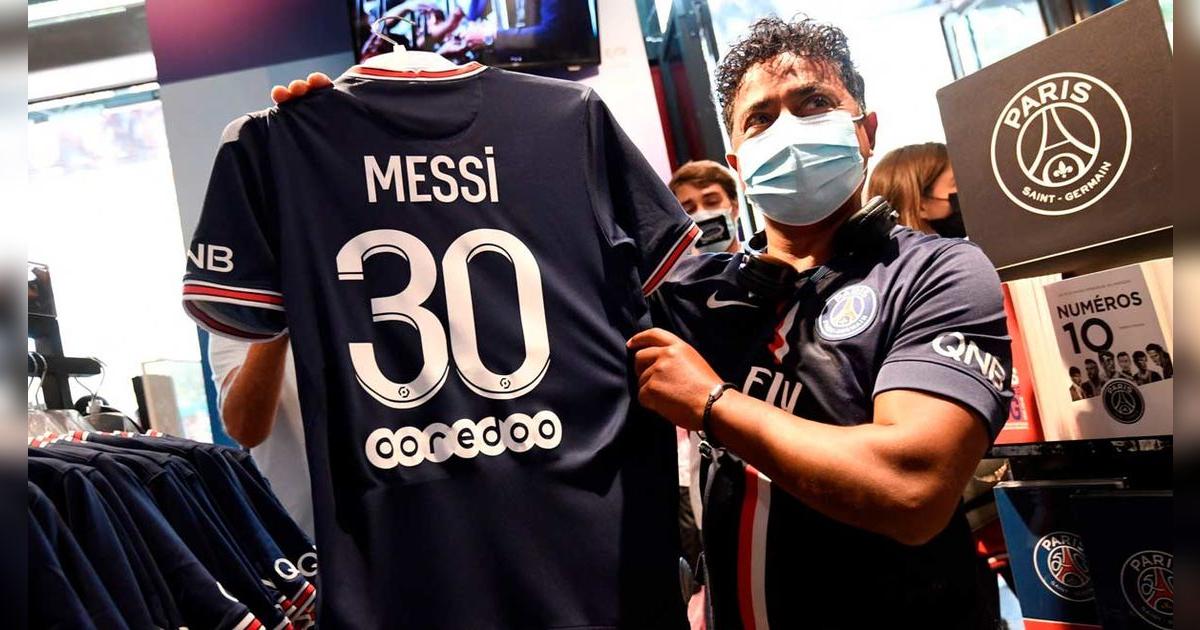 Camiseta de Lionel Messi ya se vende en la tienda oficial del PSG