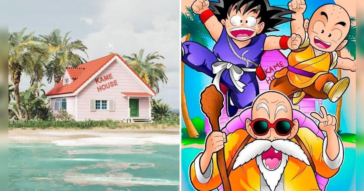 Dragon Ball: ¡Super realista! Recrean la casa del Maestro Roshi con ...