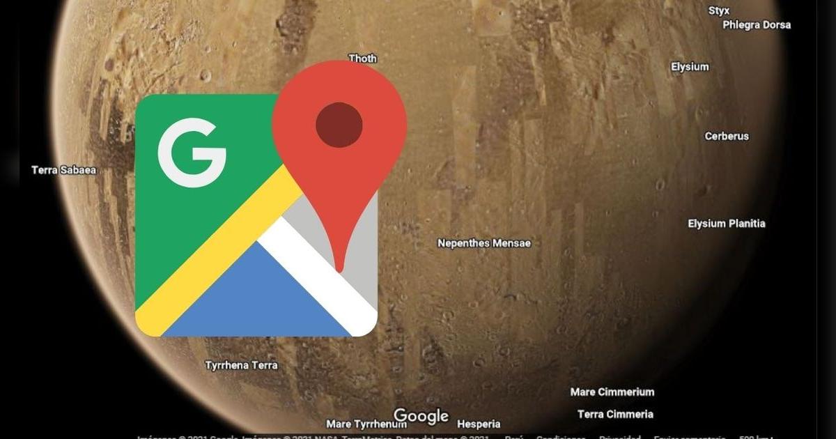 Google Maps: revisa cómo visitar Marte de manera virtual