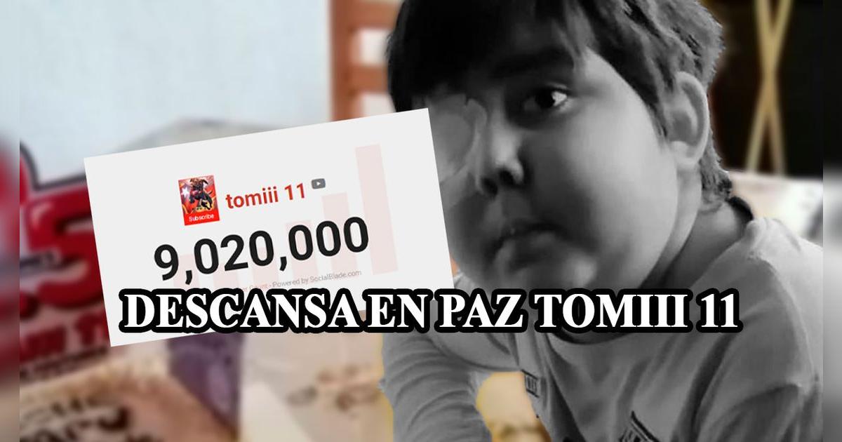 Tomiii 11: La comunidad gamer llora el fallecimiento del niño youtuber