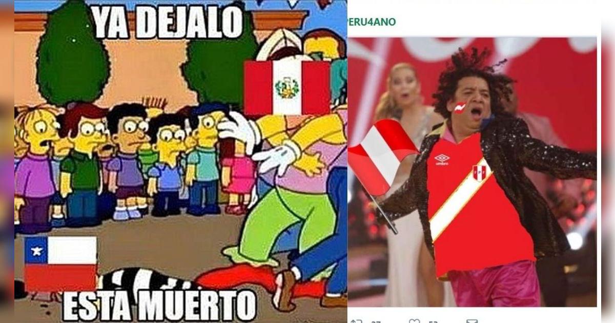 Perú supera a Chile y los hinchas celebran con divertidos memes en ...