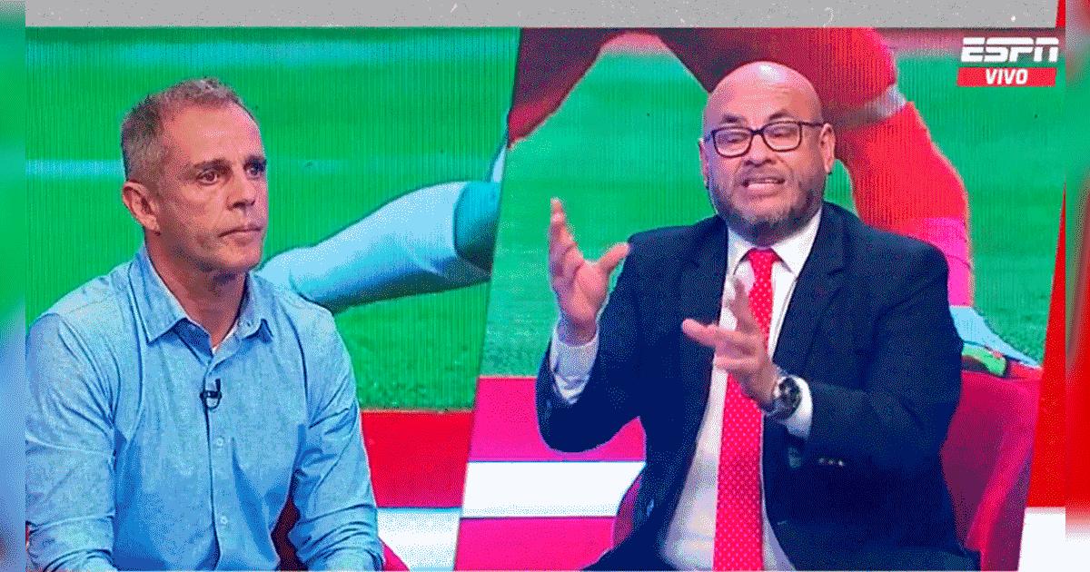 Julinho y Peter Arévalo se dijeron de todo en ESPN tras derrota de Perú ...