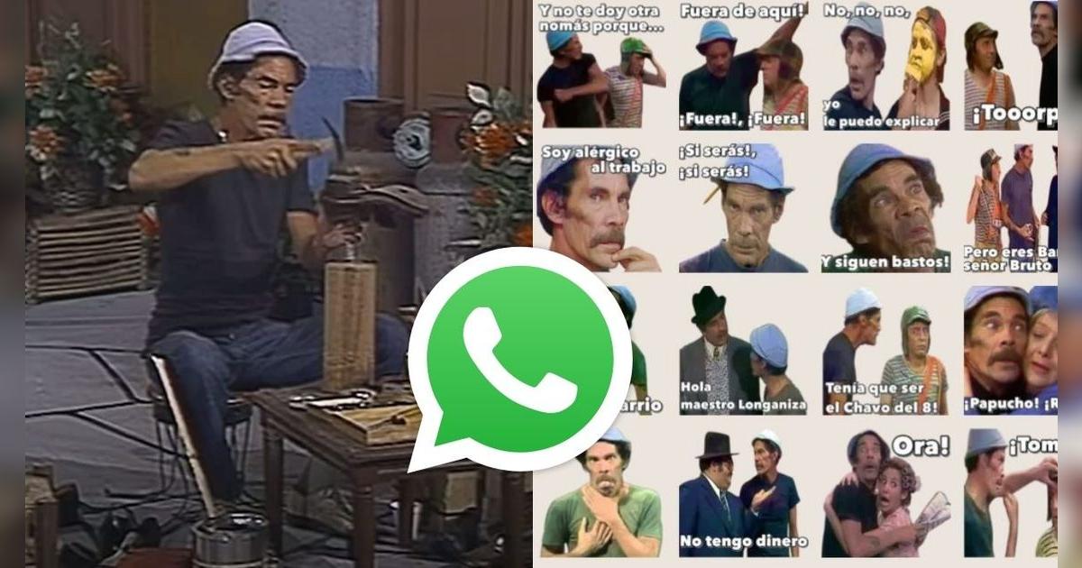 WhatsApp: Cómo descargar stickers de Don Ramón en tu celular