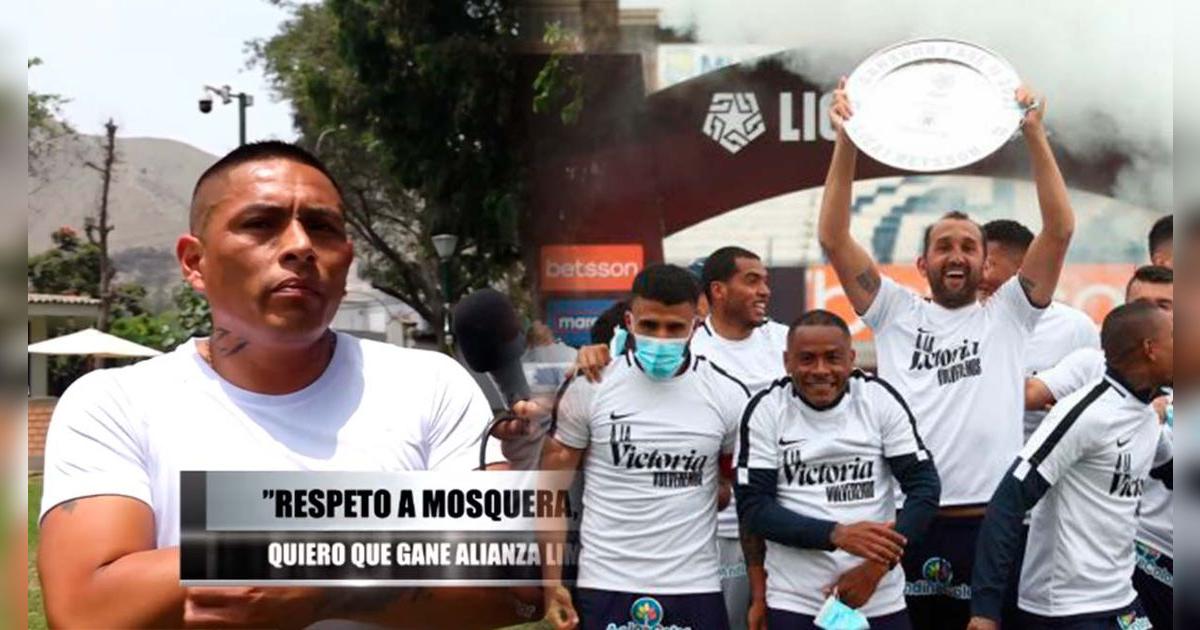 Johan Sotil sobre la final de la Liga 1: "Quiero que campeone Alianza Lima"
