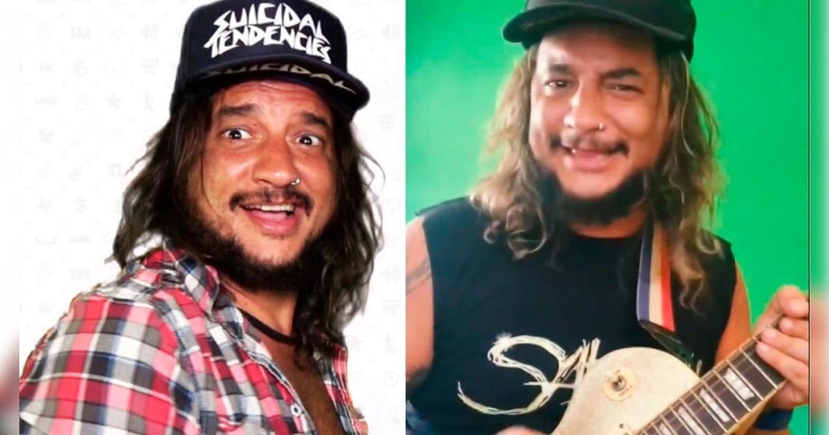 El bananero reaparece de joven como guitarrista de rock: "¡Y aún no ...