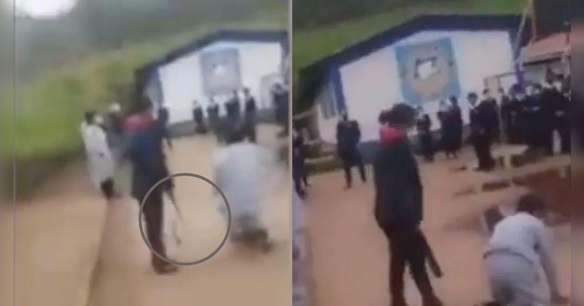 Viral: rectora de colegio es captada dando correazos a sus estudiantes ...