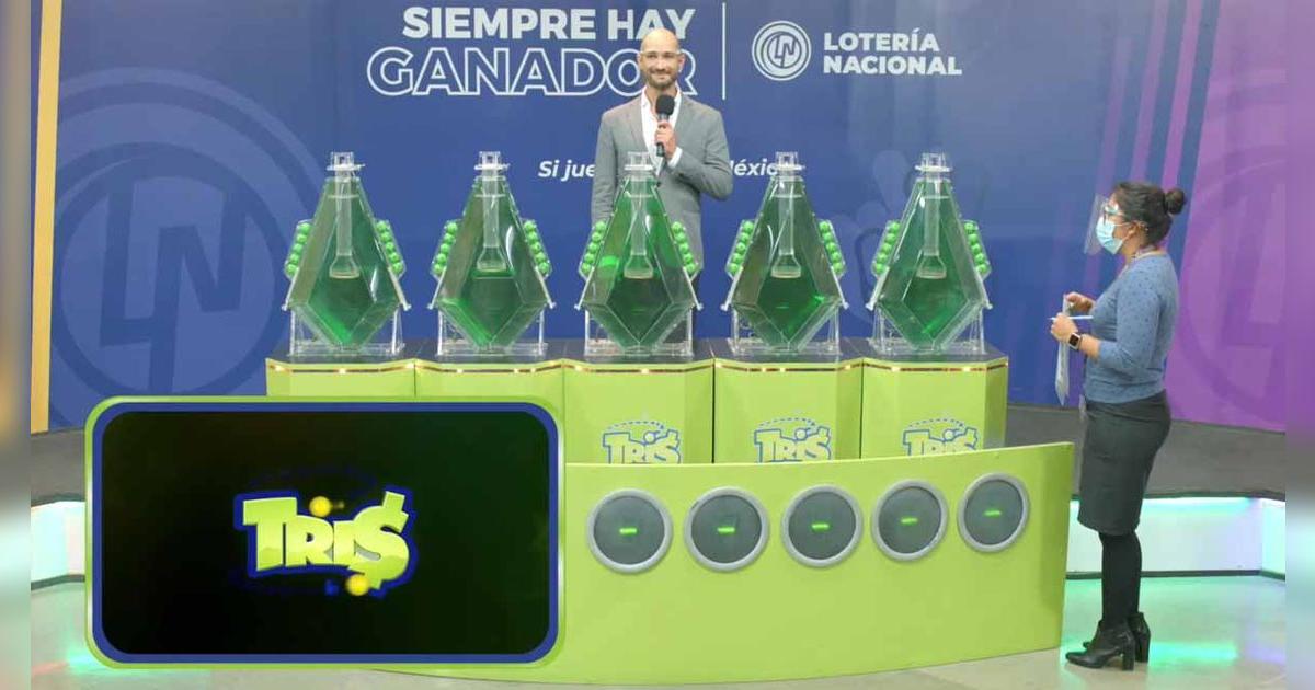 Lotería Nacional: número ganadores del sorteo Tris N° 28062