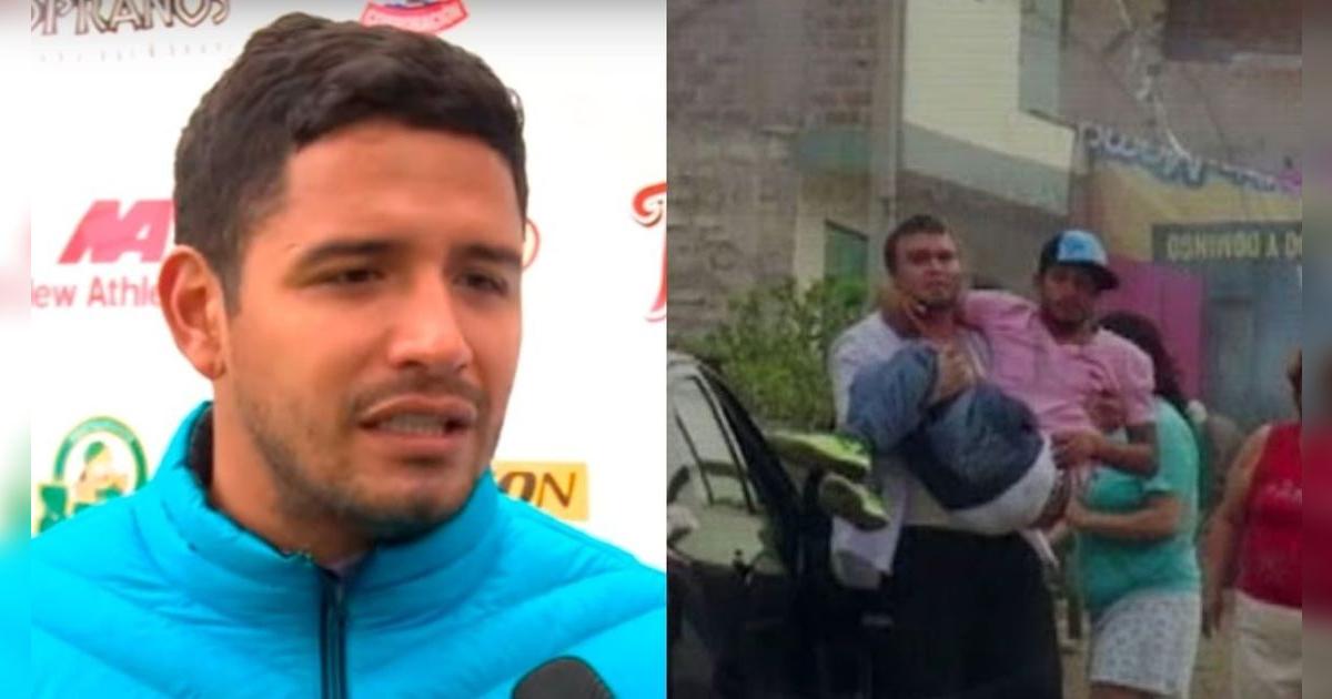 Reimond Manco revela porqué lo cargaron tras juerga: "Me dio el aire"